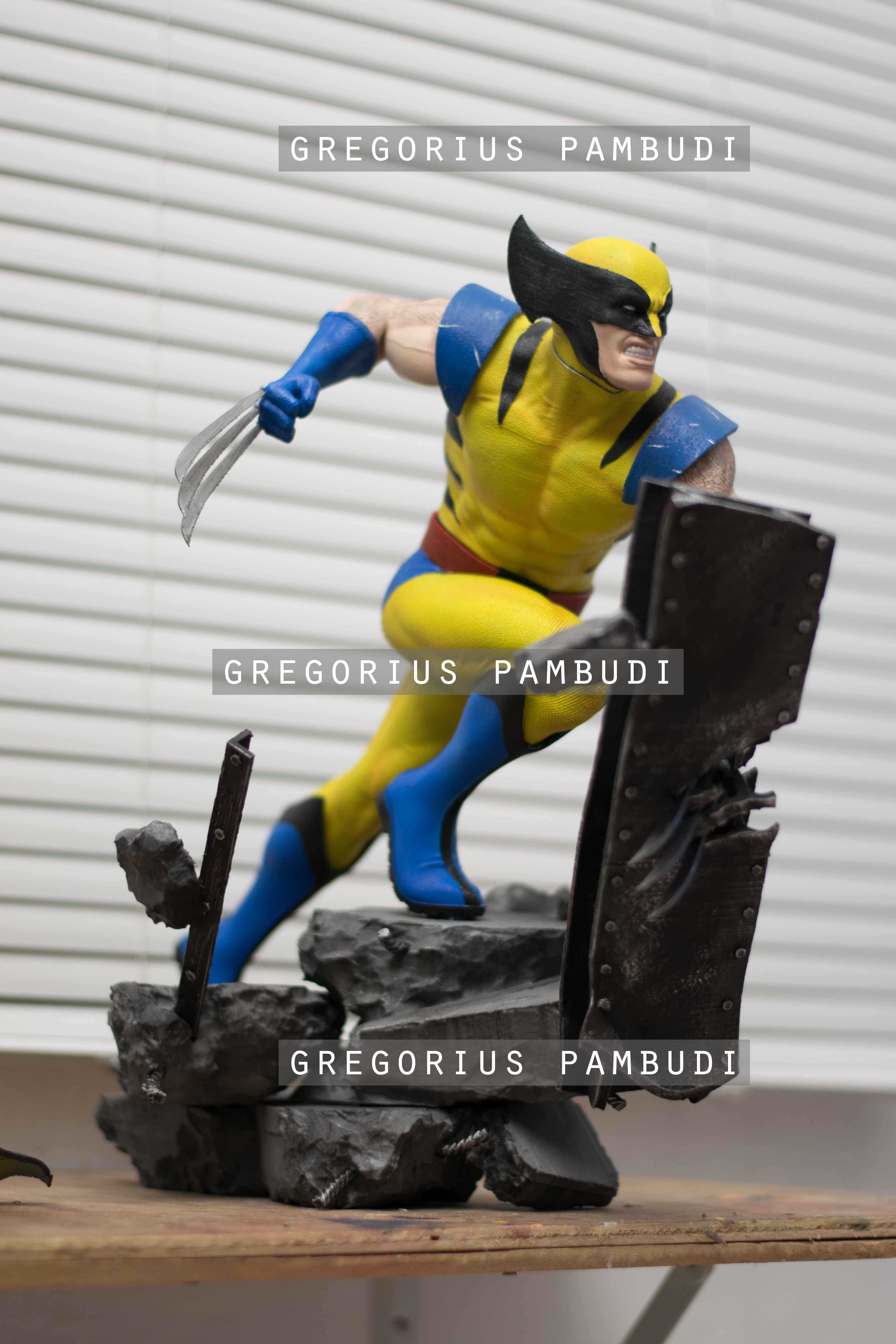 Wolverine X-men Fan Art Statue 3d Printable 3D model 3D printable ...