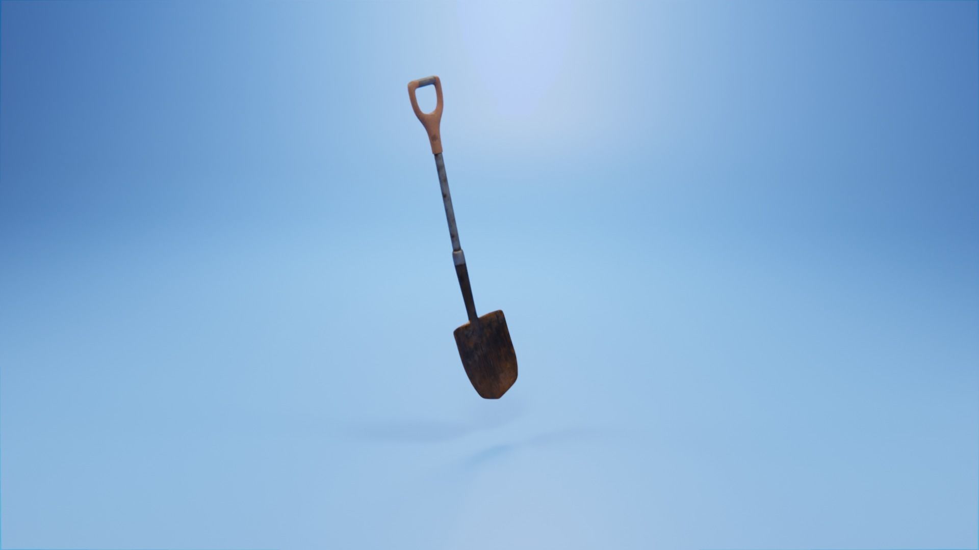 Metal Shovel 3D model | CGTrader