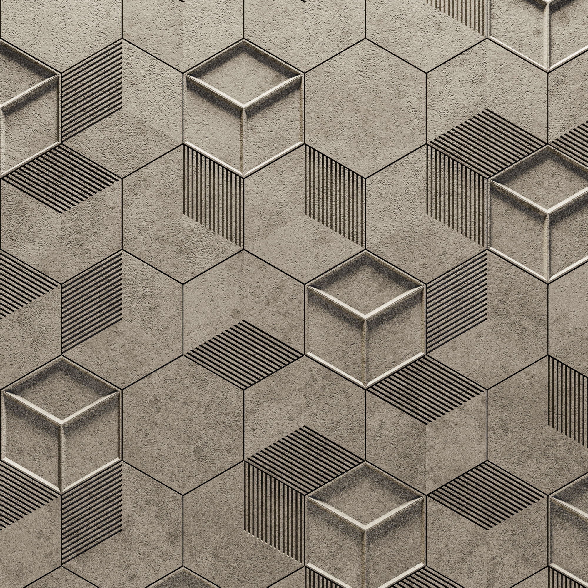 Mrf - Concrete Panel02 3D model | CGTrader