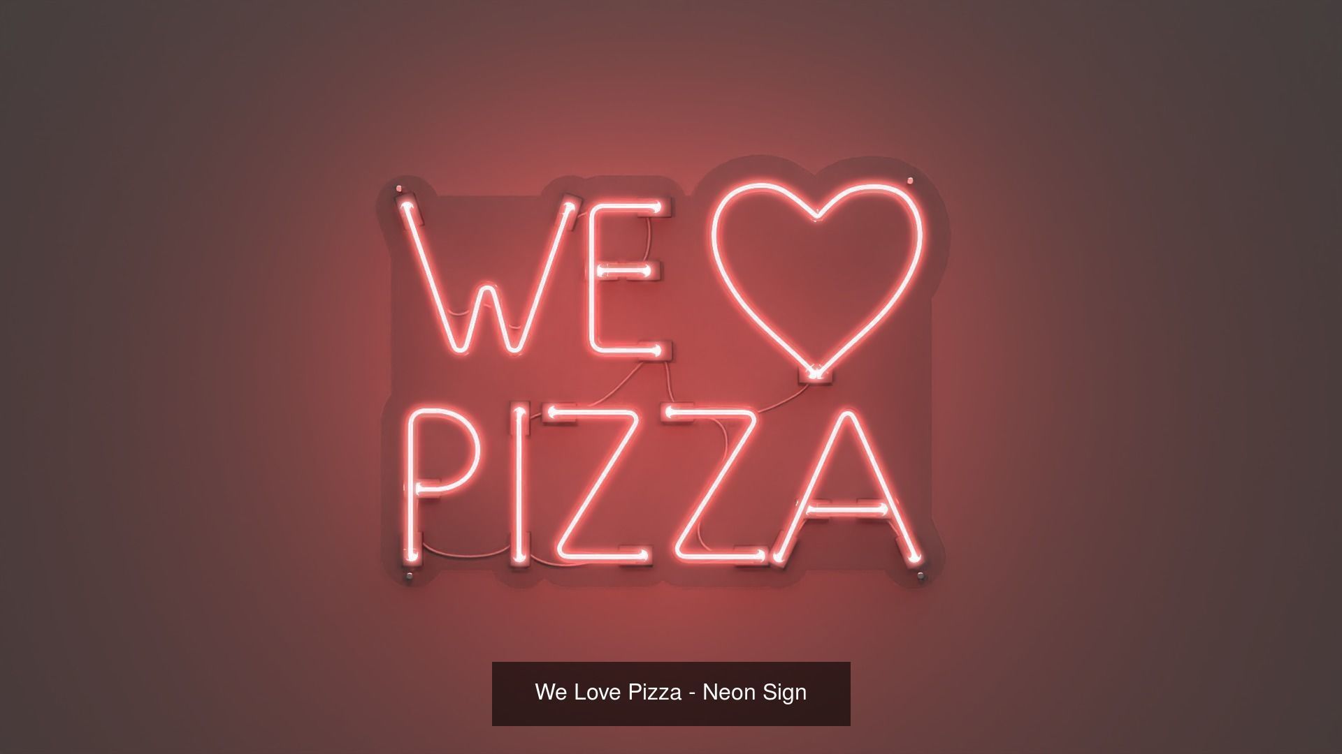 Pizza Pack - Neon Signs 3D Model Collection | CGTrader
