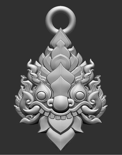 Thai art 3D model 3D printable | CGTrader