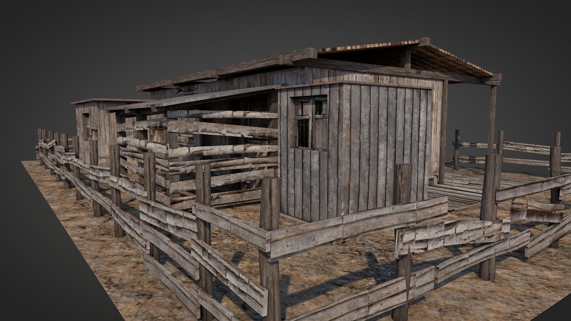 3D model Anatolian Village Shack 4 VR / AR / low-poly | CGTrader