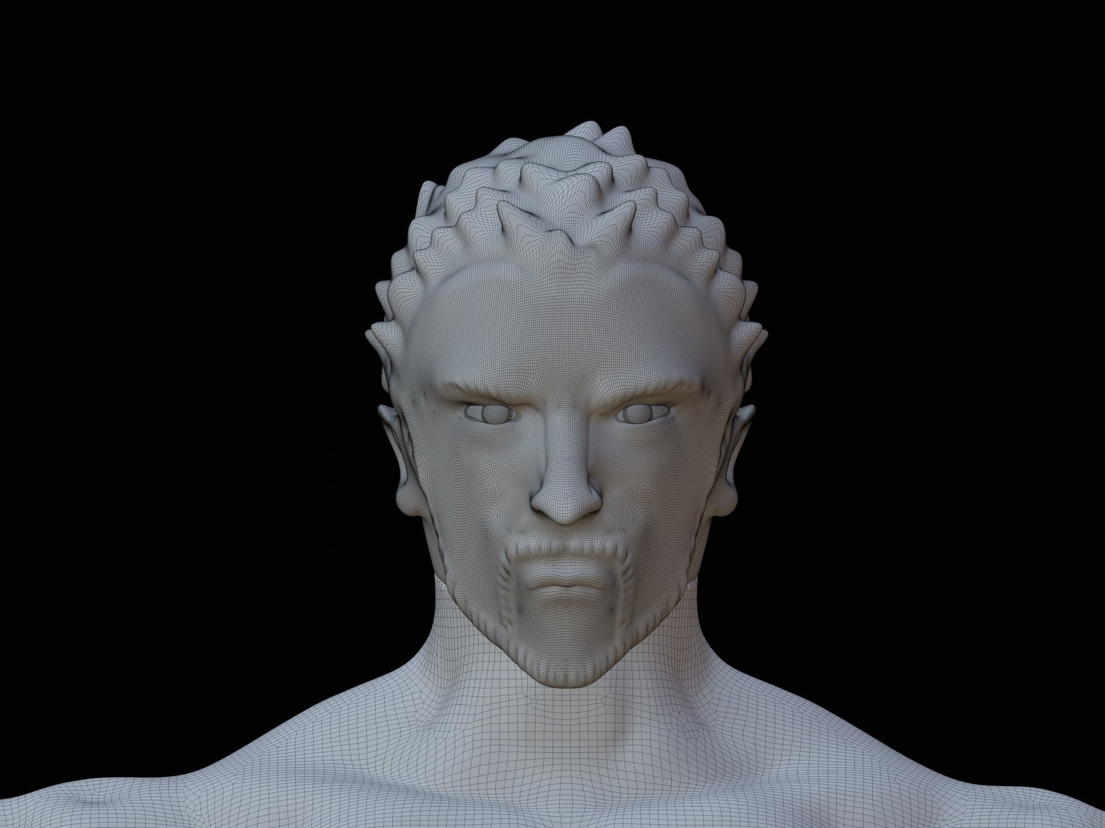 man body with underwear 3D model 3D printable | CGTrader