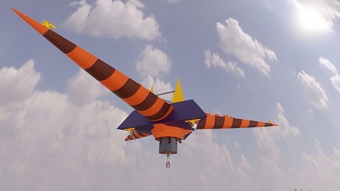 SECRET OF BLUEWATER-SKYSHIP GARFISH I GARFISH II 3D model 3D printable ...