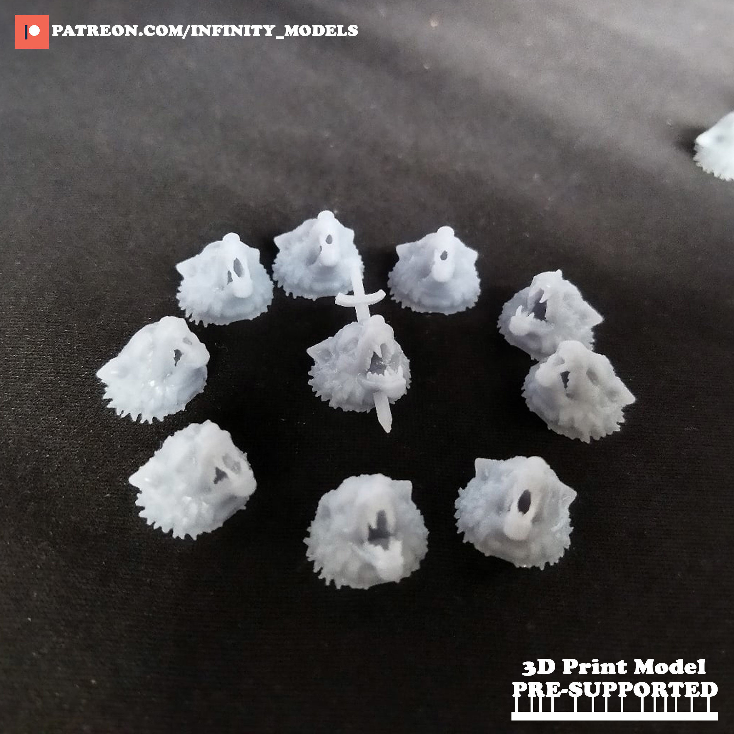 Dire Wolves 3D model 3D printable | CGTrader