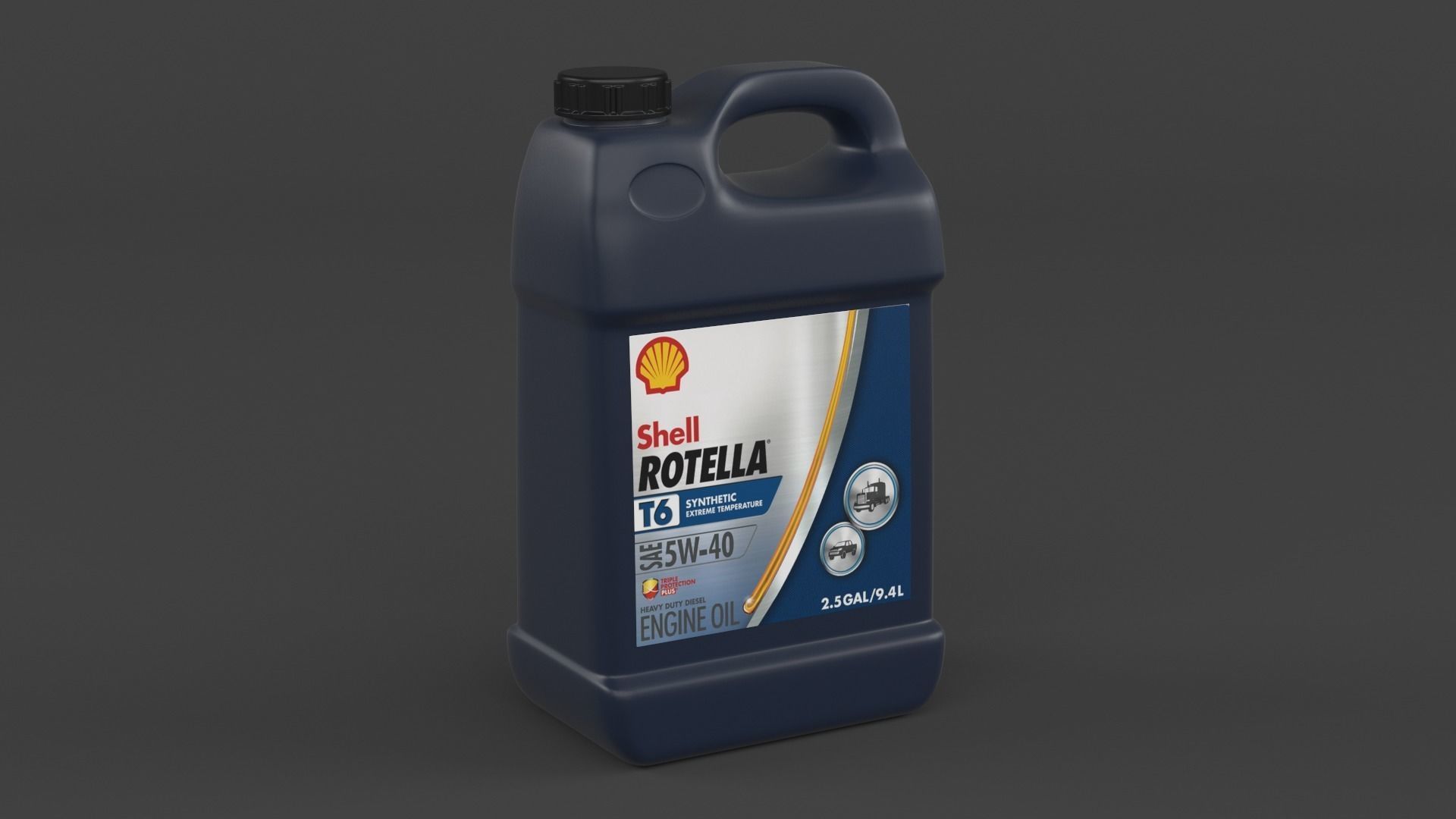 Motor Oil 3D model | CGTrader