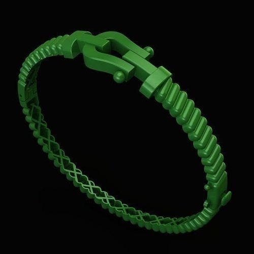 Yorman bracelet free 3D model 3D printable | CGTrader