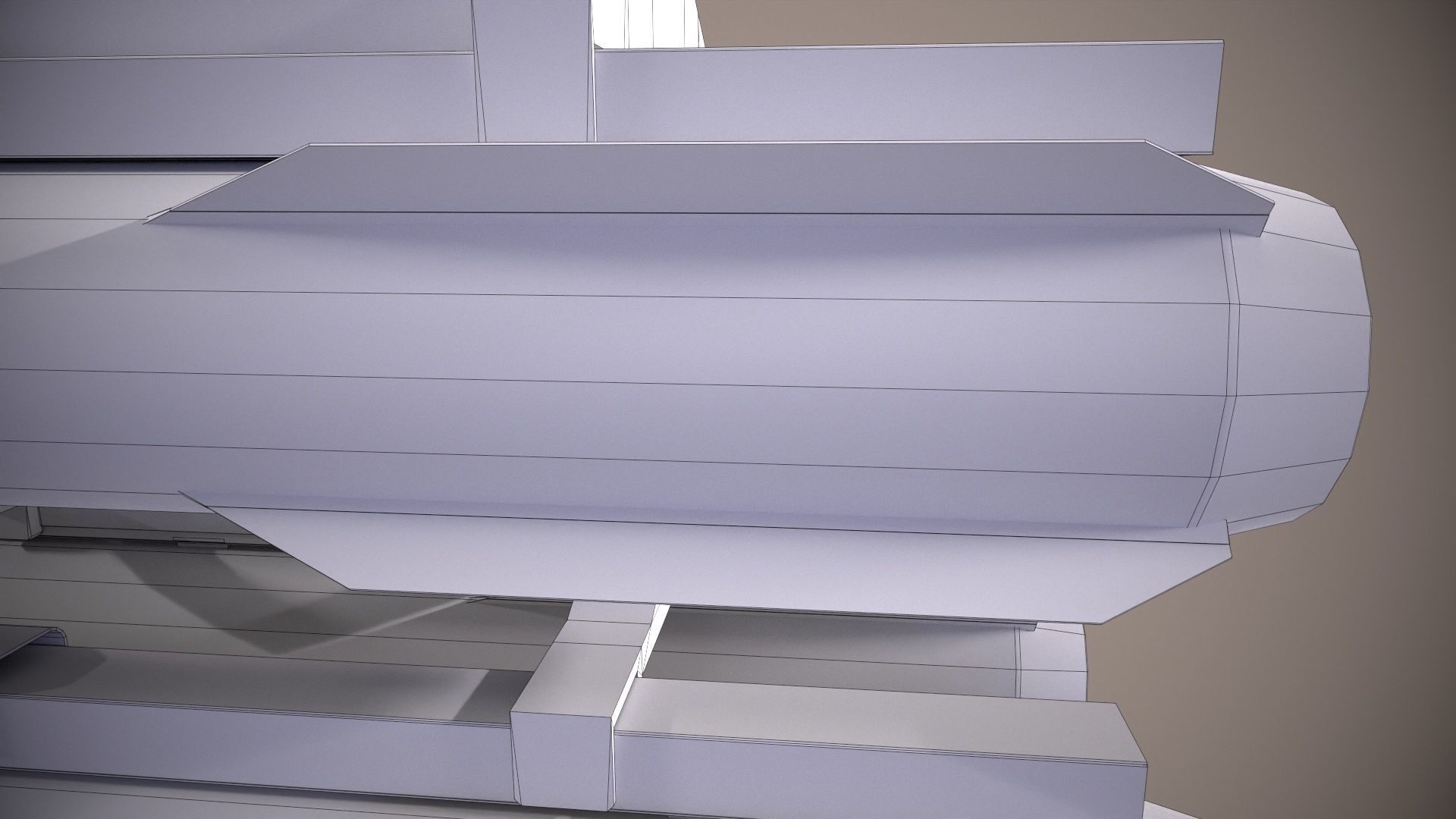 3D model AGM-114 Hellfire Missile Launcher X4 VR / AR / low-poly | CGTrader