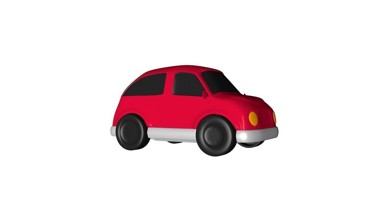 toy or mini car 3D model 3D printable | CGTrader