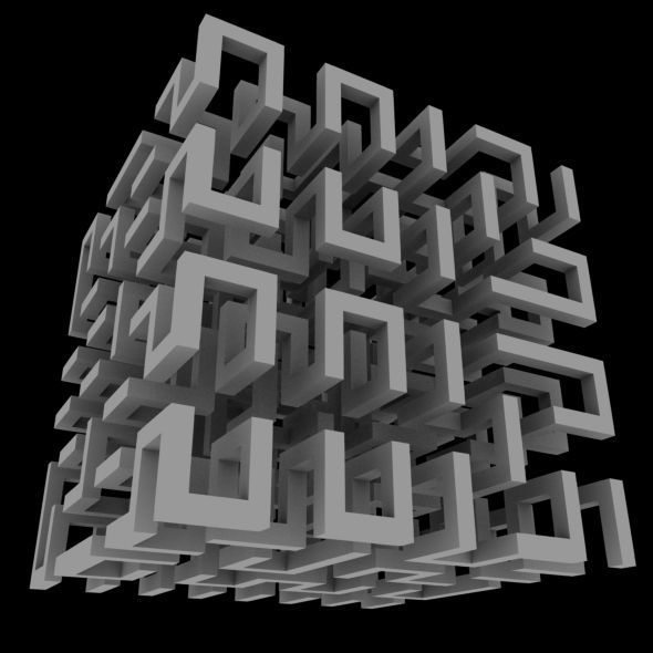 Complex Maze 3D model | CGTrader
