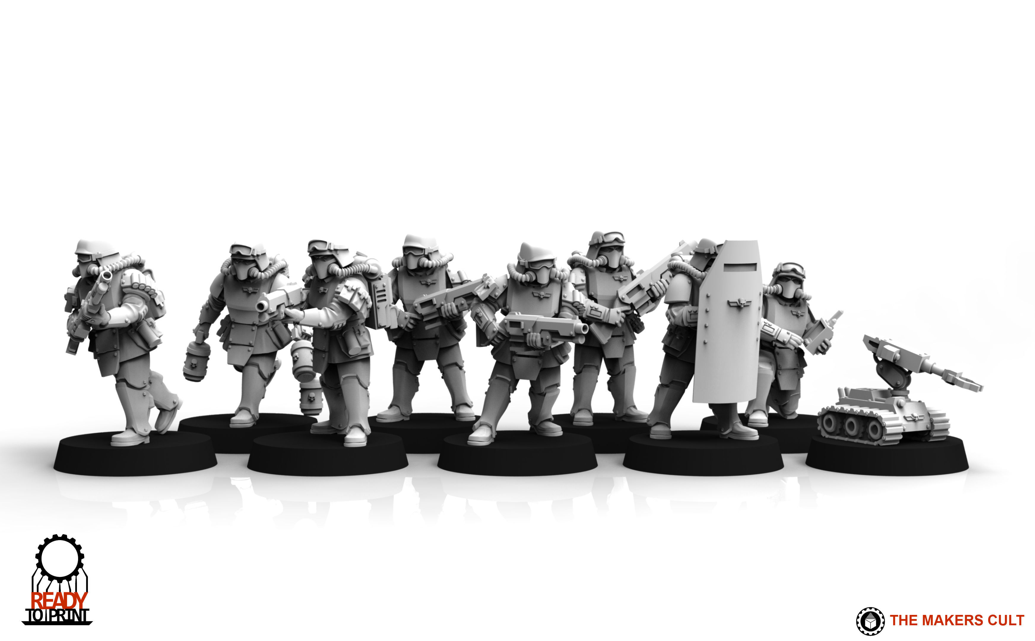 Universal Guard - Engineers Builder 3D model 3D printable | CGTrader