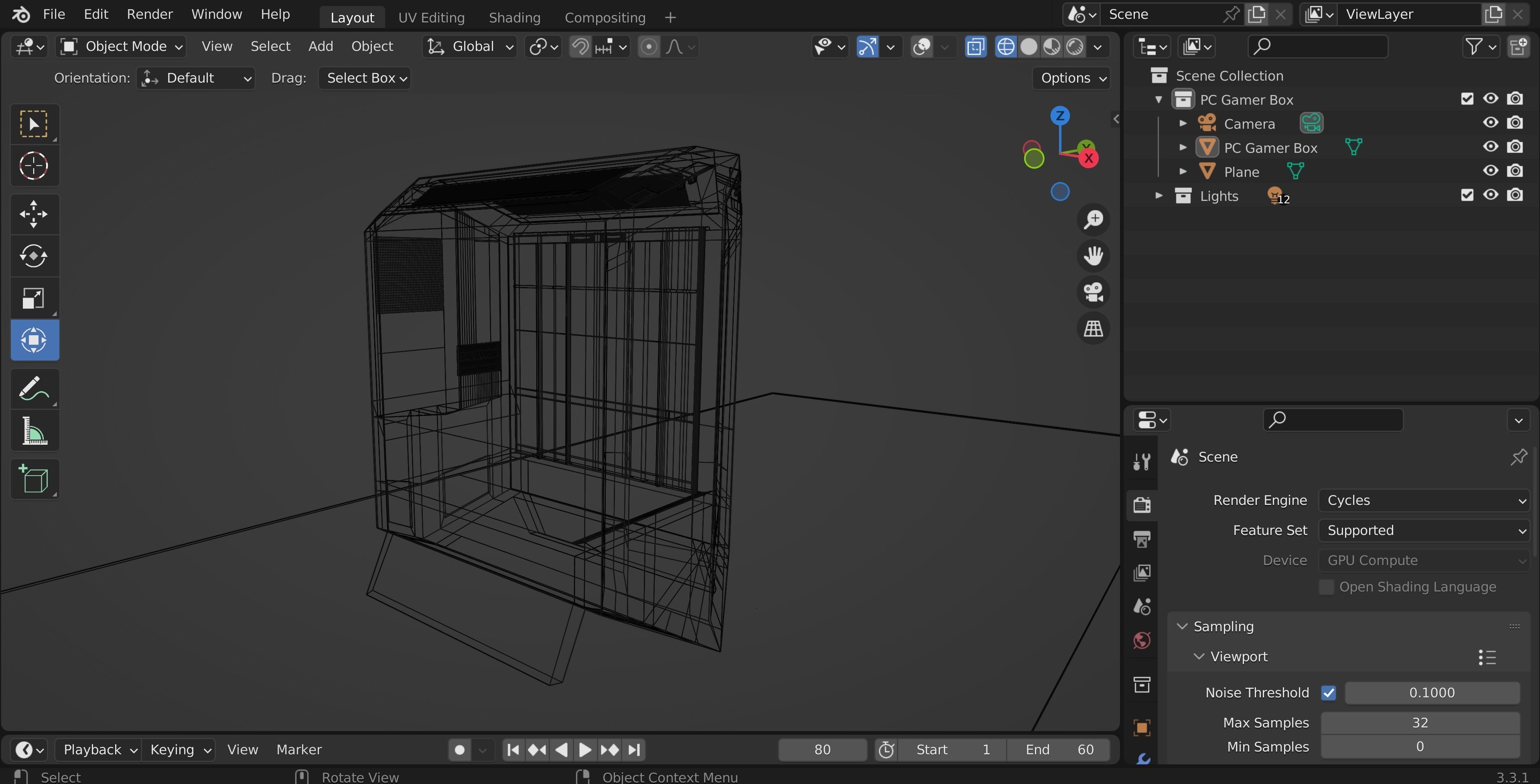PC Gamer Box 3D model | CGTrader