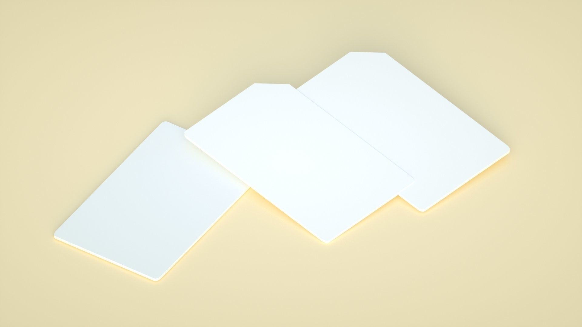 Mobile phone card ic card sim card C4D model 3D model | CGTrader