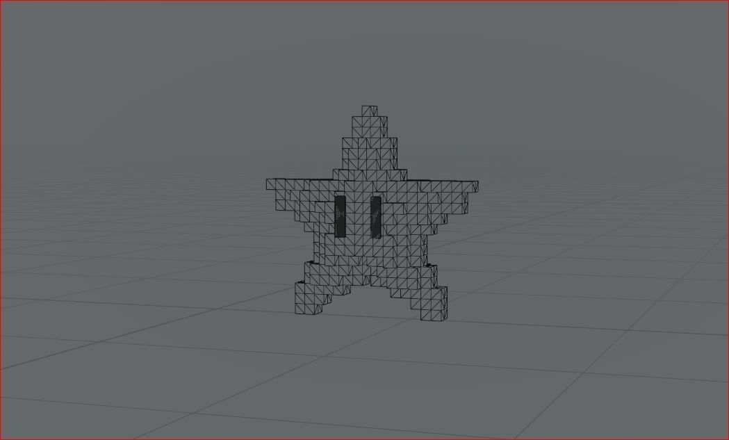 Mario Super Star 3D model | CGTrader