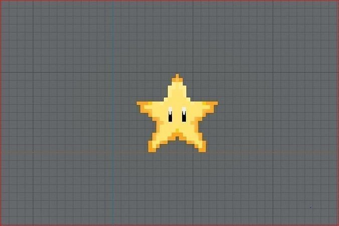 Mario Super Star 3D model | CGTrader