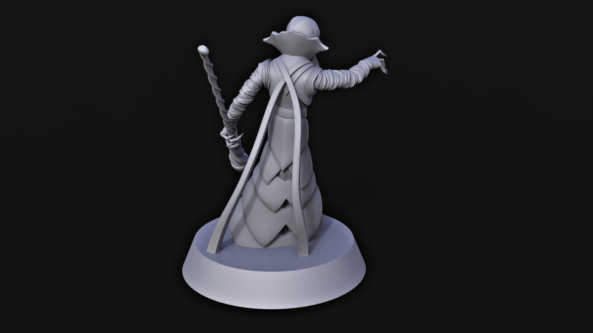 Mind Flayer Dungeons and Dragons Miniature 3D model 3D printable | CGTrader