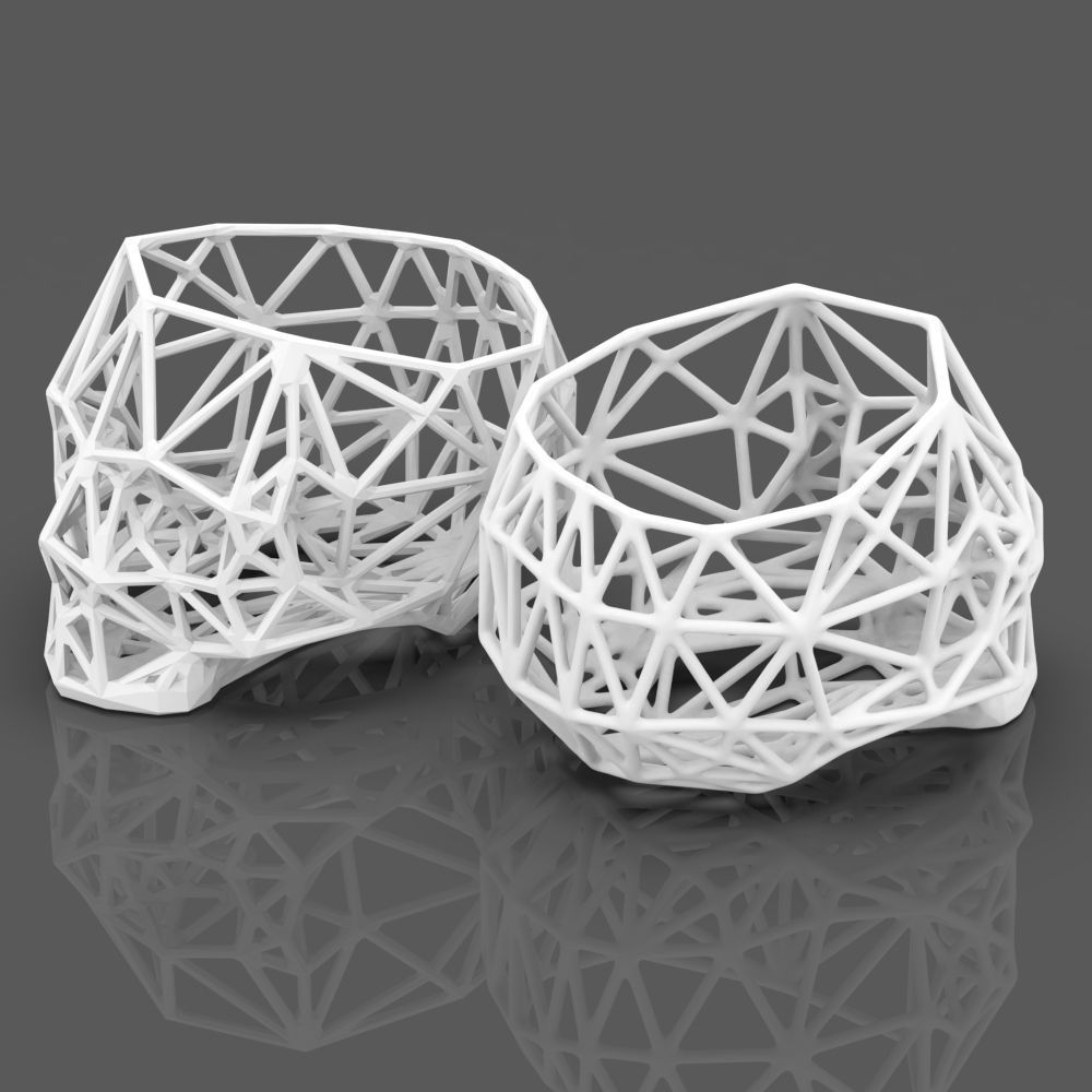 Skull mesh 3D model 3D printable | CGTrader