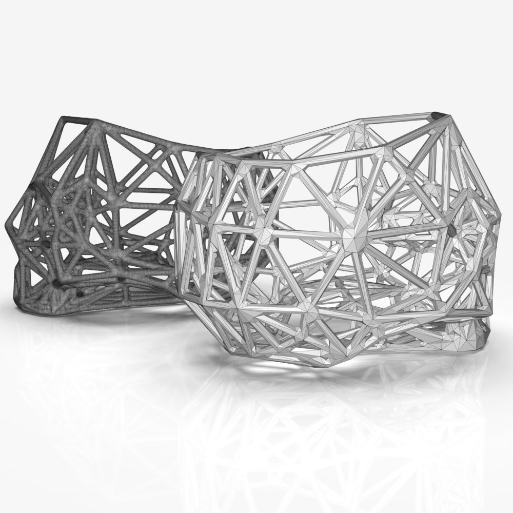 Skull mesh 3D model 3D printable | CGTrader