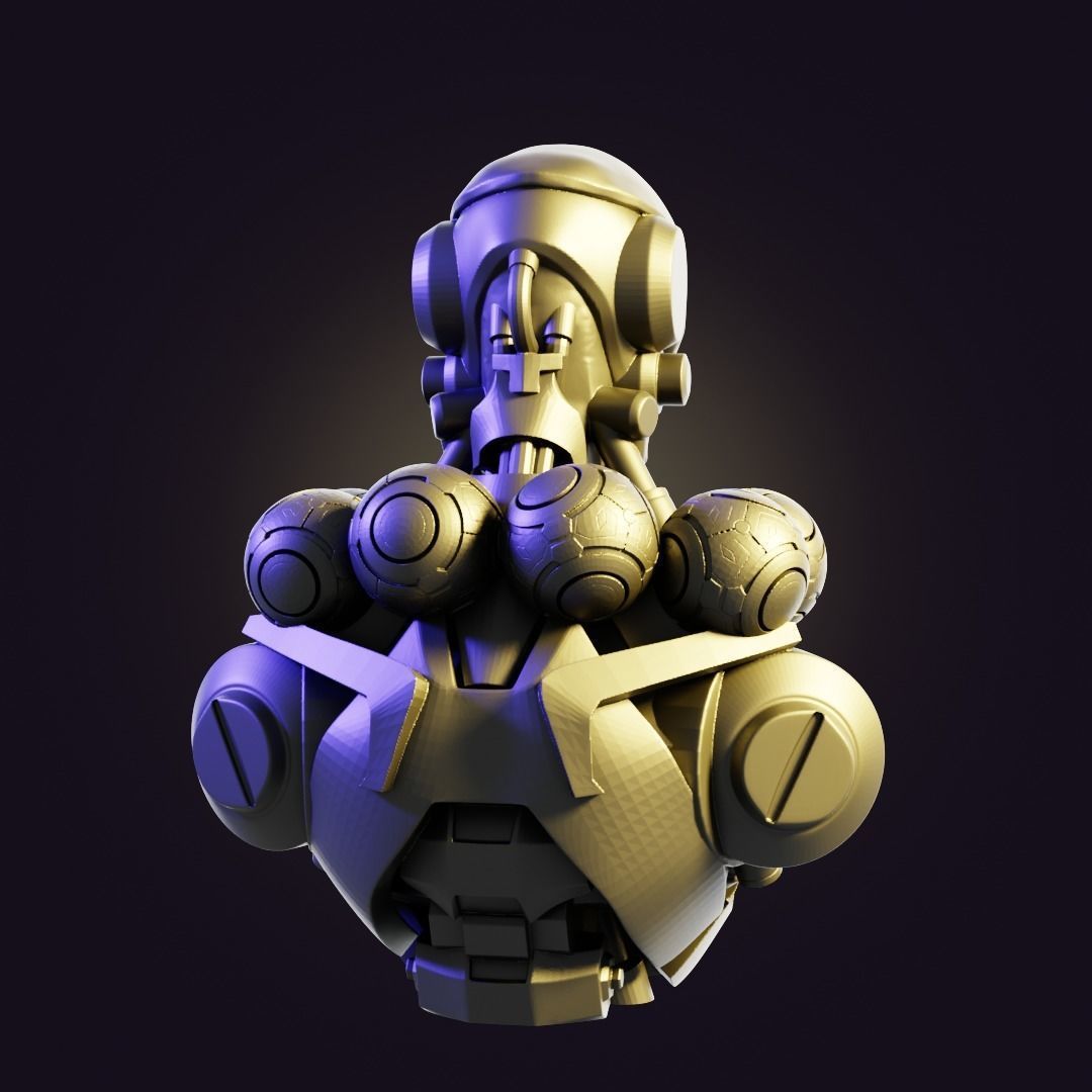 Zenyatta - Overwatch 3D model 3D printable | CGTrader