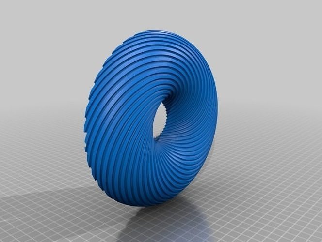 Rodin Coil Spiral 3D model 3D printable | CGTrader
