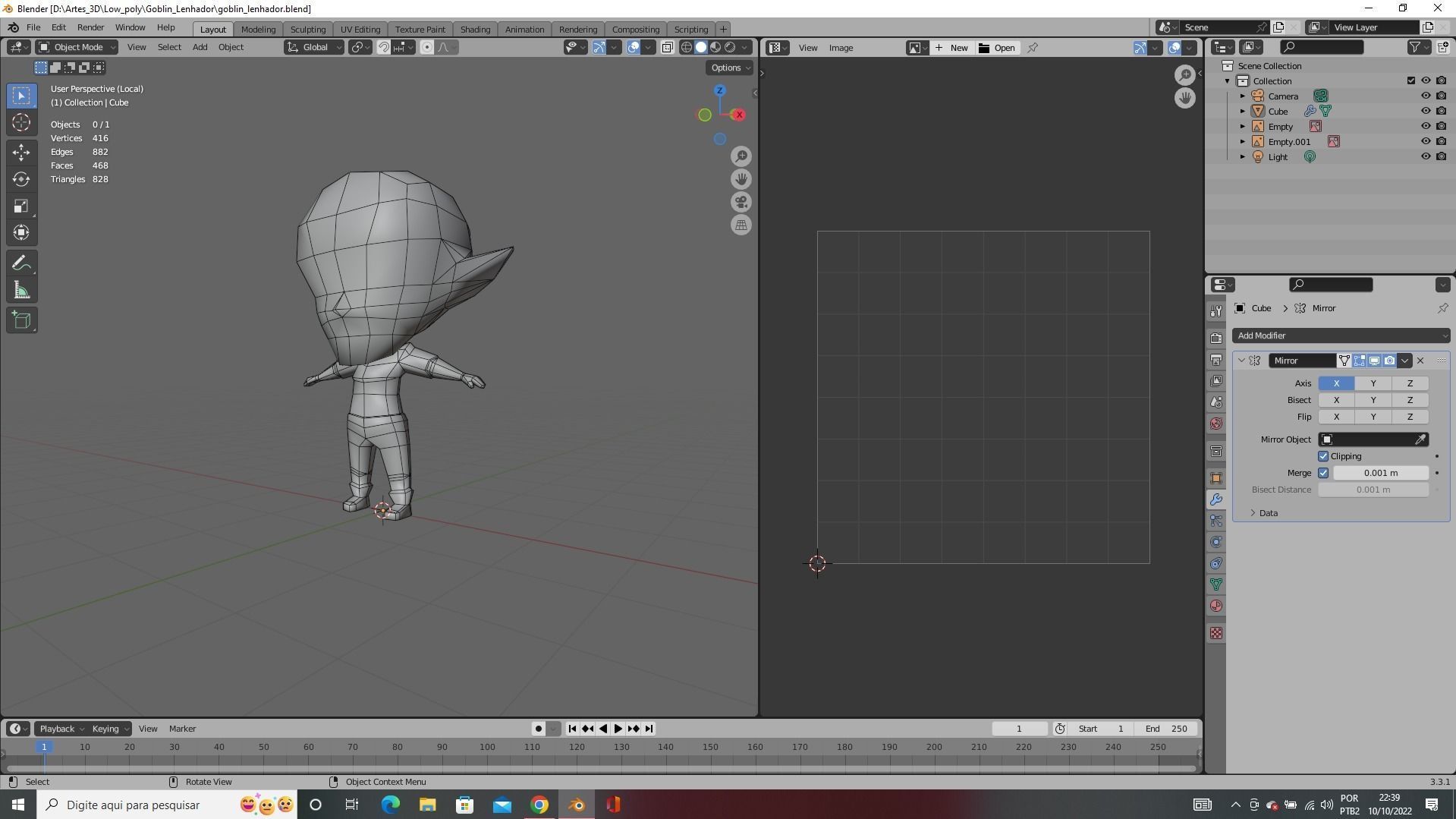 3D model Lumberjack Goblin VR / AR / low-poly | CGTrader
