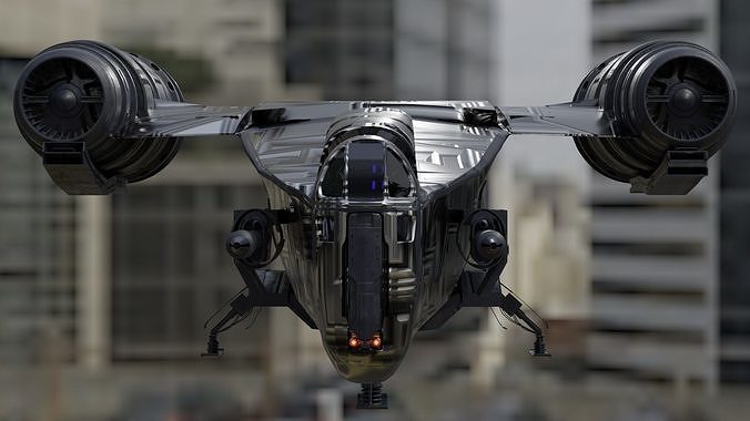 stars wars Razor Crest 3D model | CGTrader