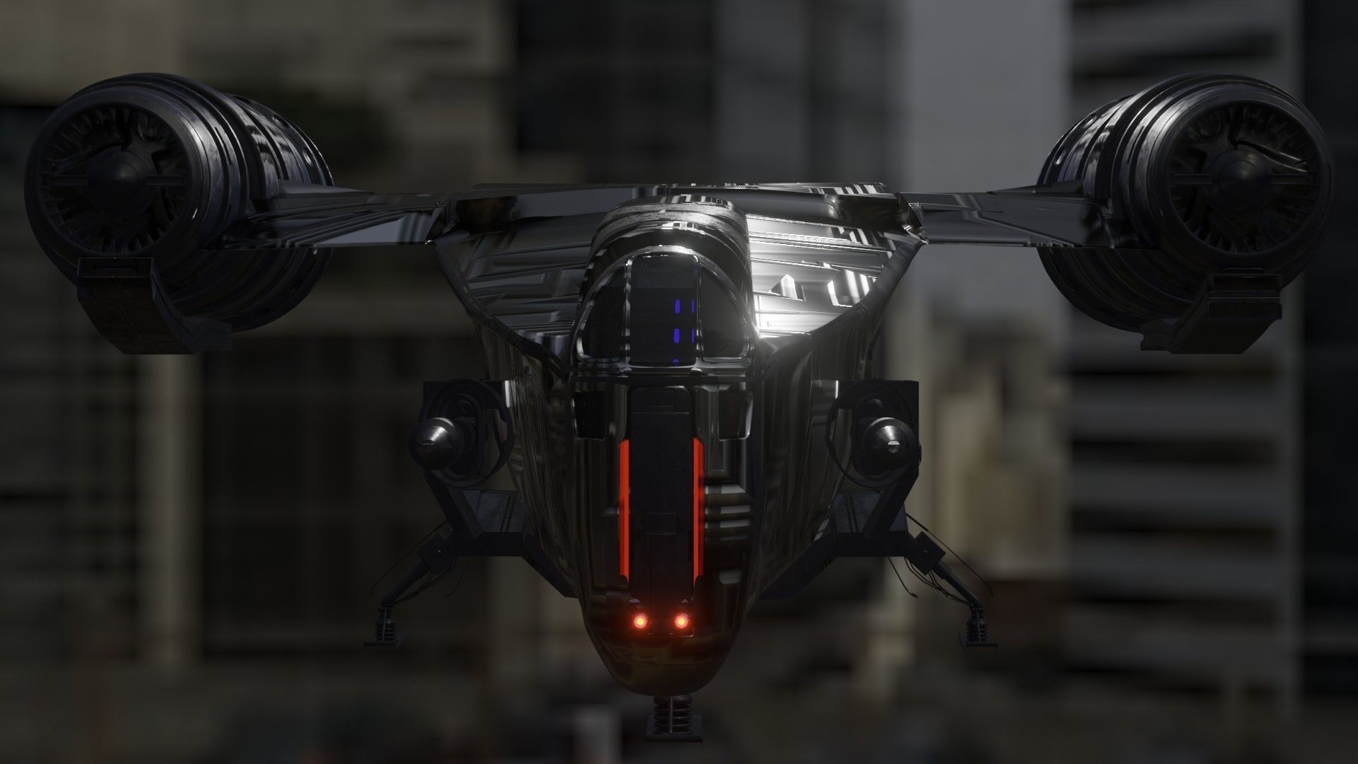 stars wars Razor Crest 3D model | CGTrader