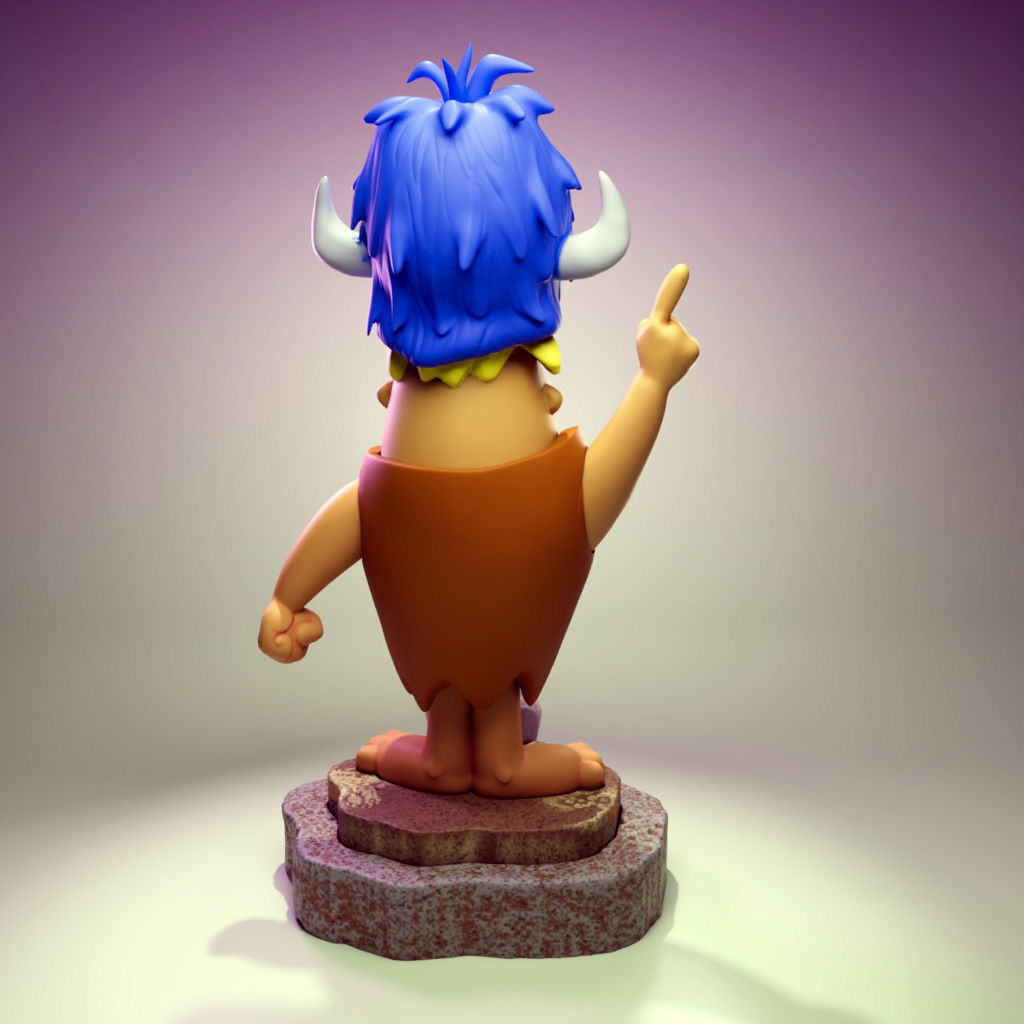 Barney Rubble and your Loyal Order of Water Buffaloes 3D model 3D ...