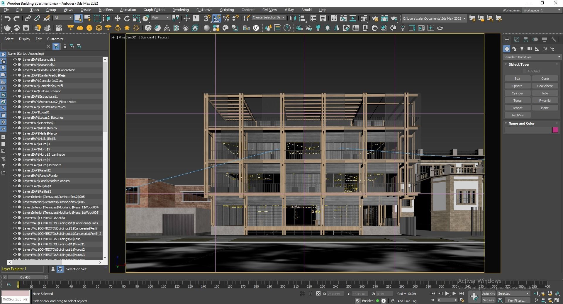 Residential building 3D model | CGTrader