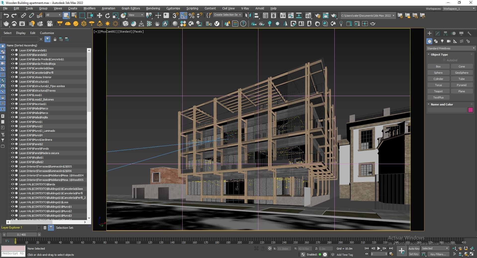 Residential building 3D model | CGTrader