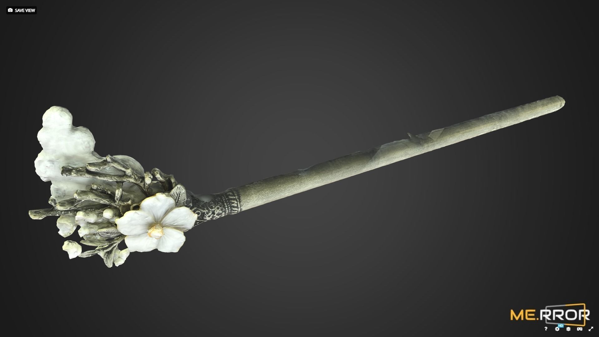 Korea Traditional Hairpin Binyeo - 2 3D model | CGTrader