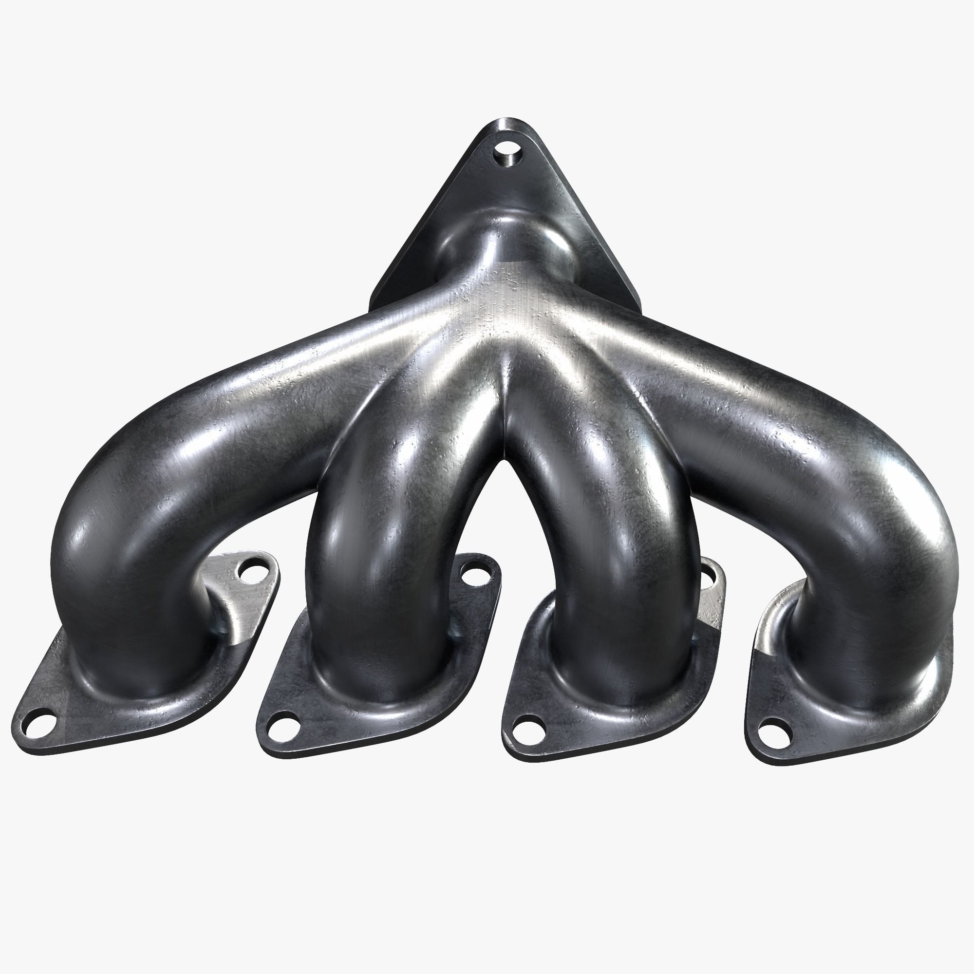 Exhaust header 3D model | CGTrader