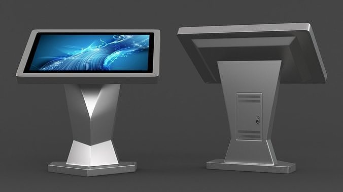 Electronic Kiosk 3D model | CGTrader