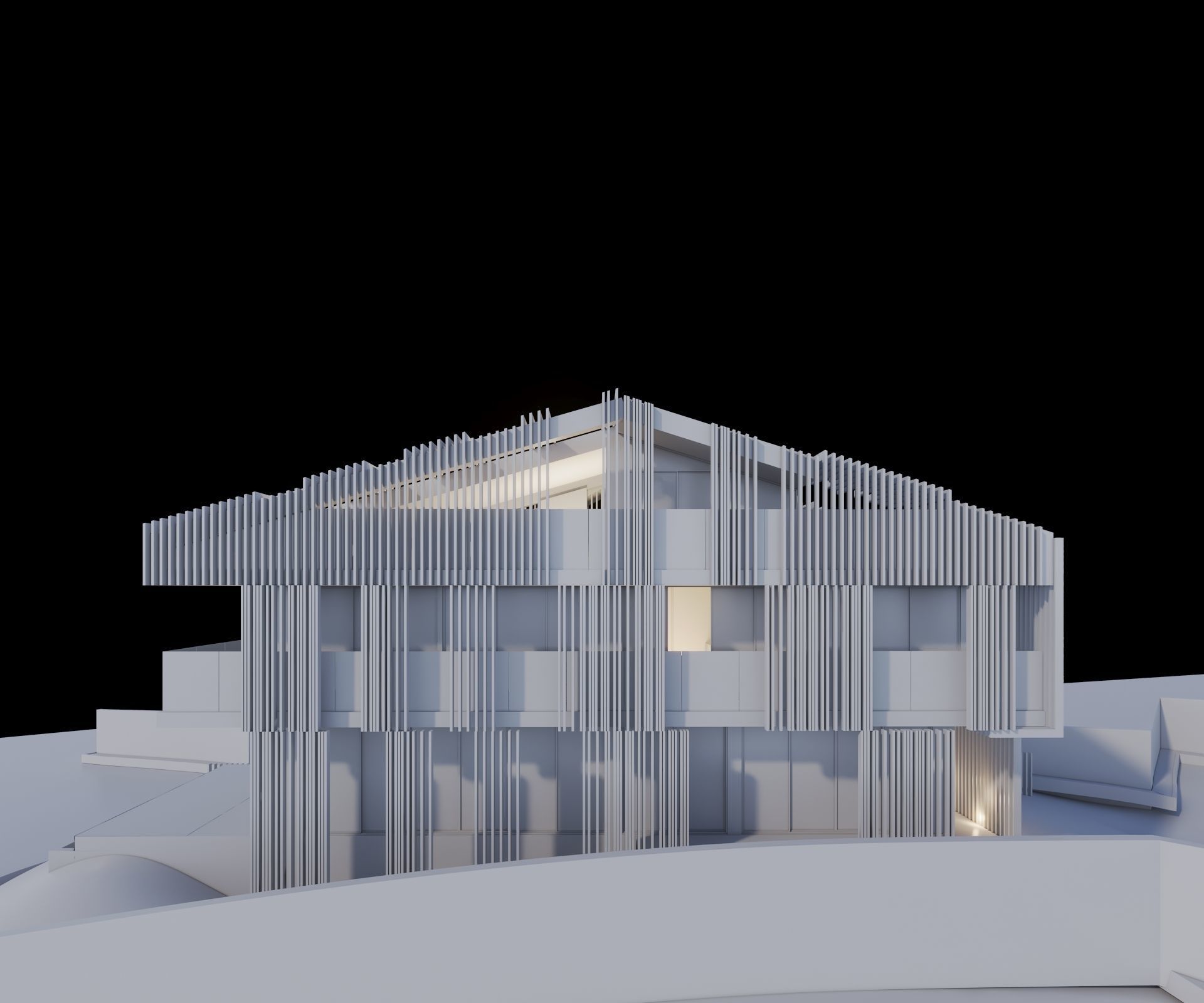 Modern House Residential 3D model | CGTrader