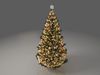 Christmas Tree With Ornaments 3D model | CGTrader
