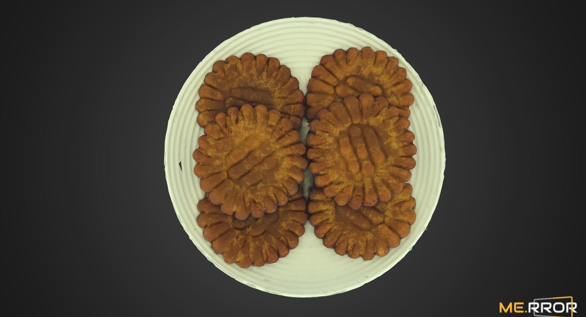 3D model Yakgua Korean Honey Pastry VR / AR / low-poly | CGTrader