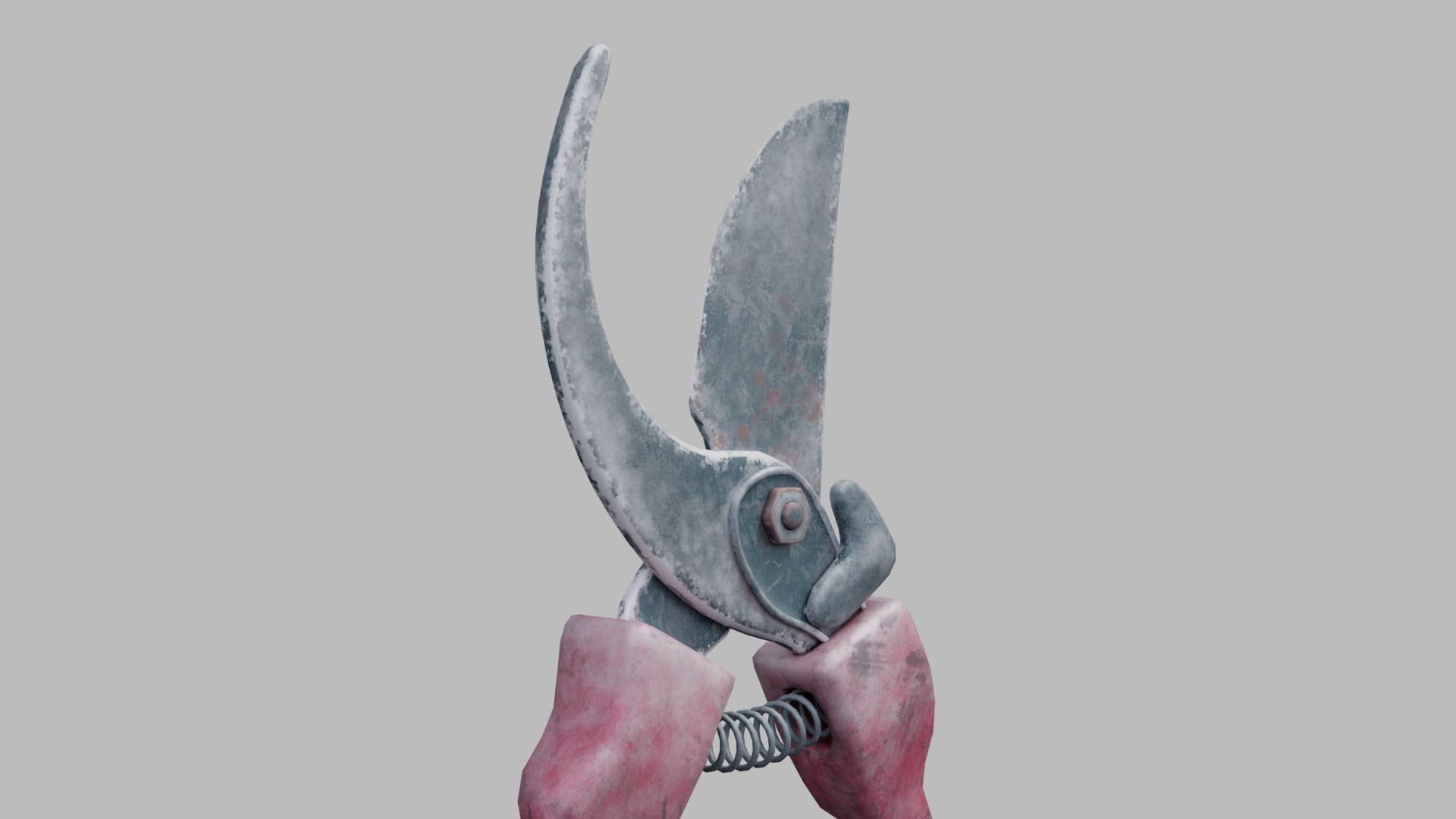 3D model Pruner pair of gardening shears VR / AR / low-poly | CGTrader