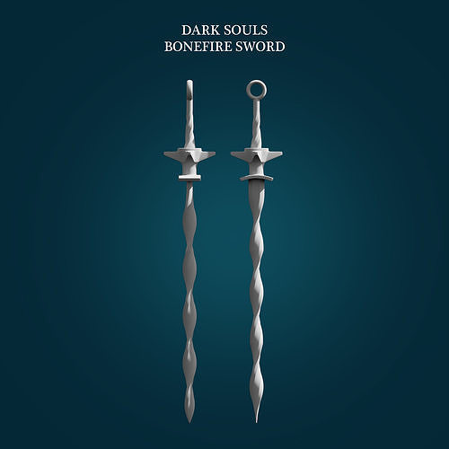 Bonefire Sword from Dark Souls 3D model 3D printable | CGTrader