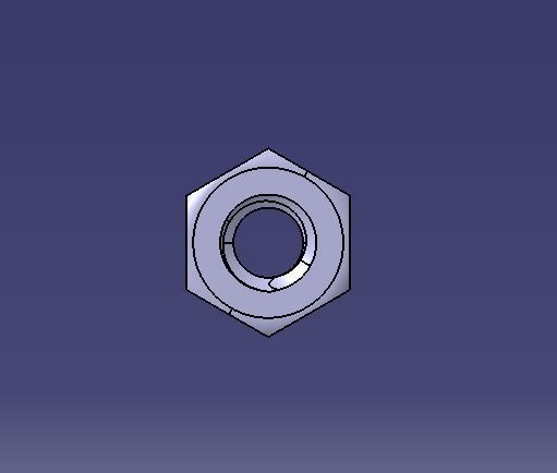 M10 Hex Nut 3D model 3D printable | CGTrader
