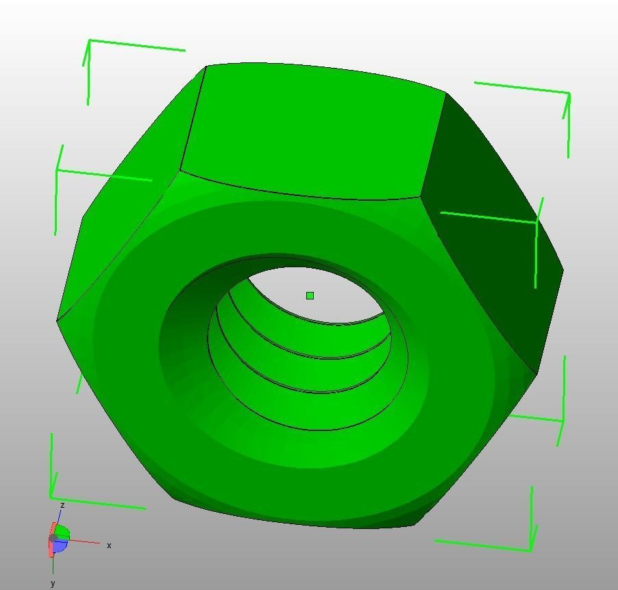 M5 Hex Nut 3D model 3D printable | CGTrader