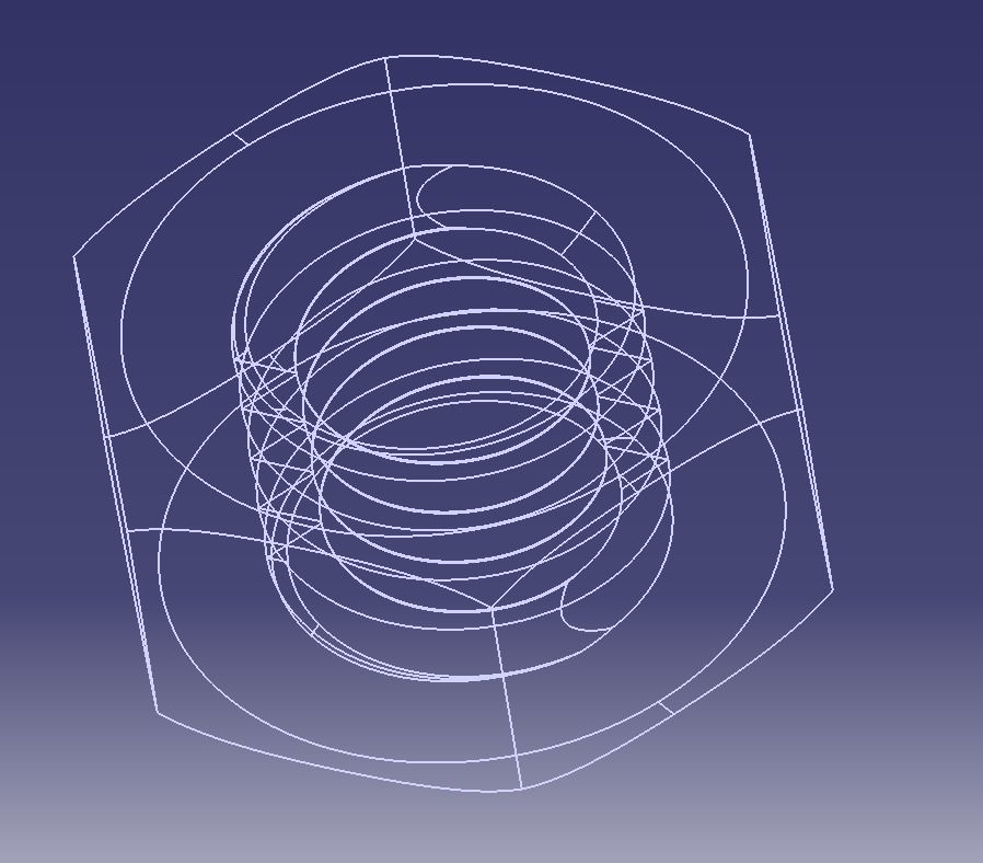 M5 Hex Nut 3D model 3D printable | CGTrader