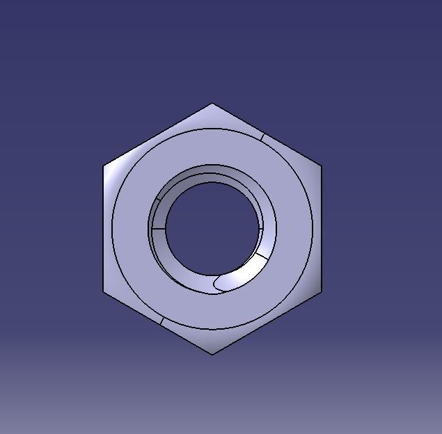 M4 Hex Nut 3D model 3D printable | CGTrader