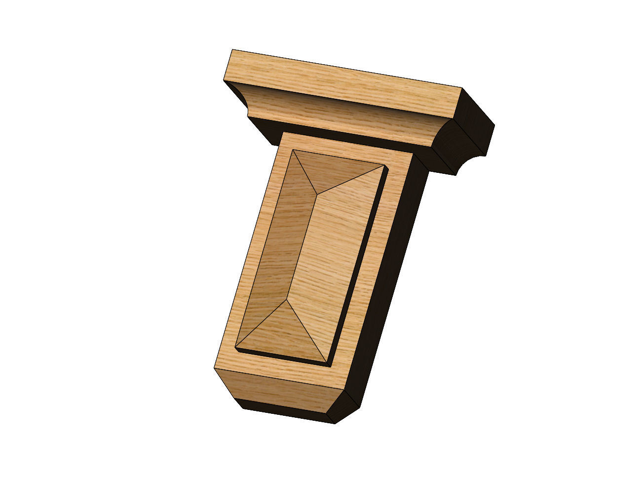 Neoclassical decorative corbel and bracket 3D model 3D printable | CGTrader