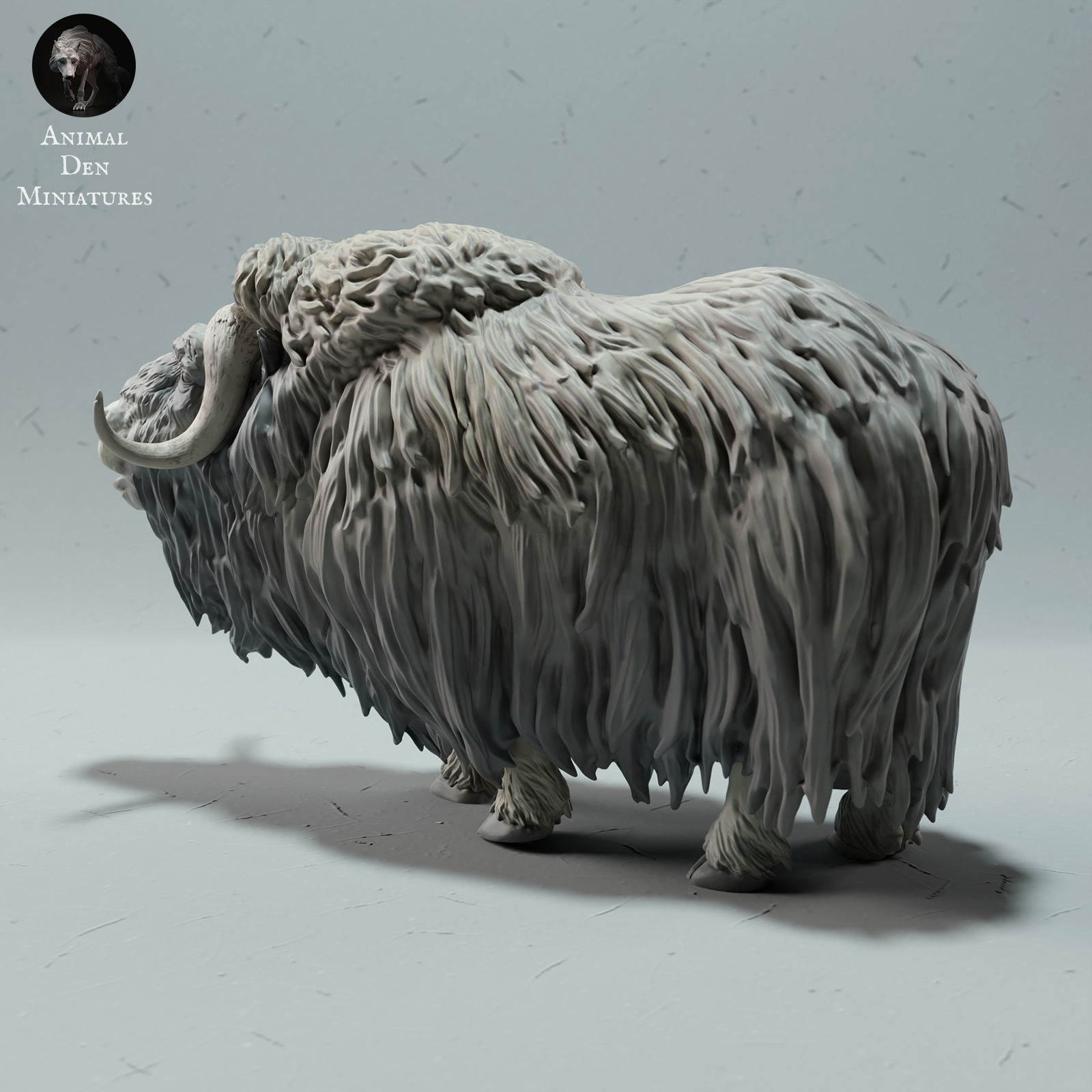 Musk Ox Calling 3D model 3D printable | CGTrader