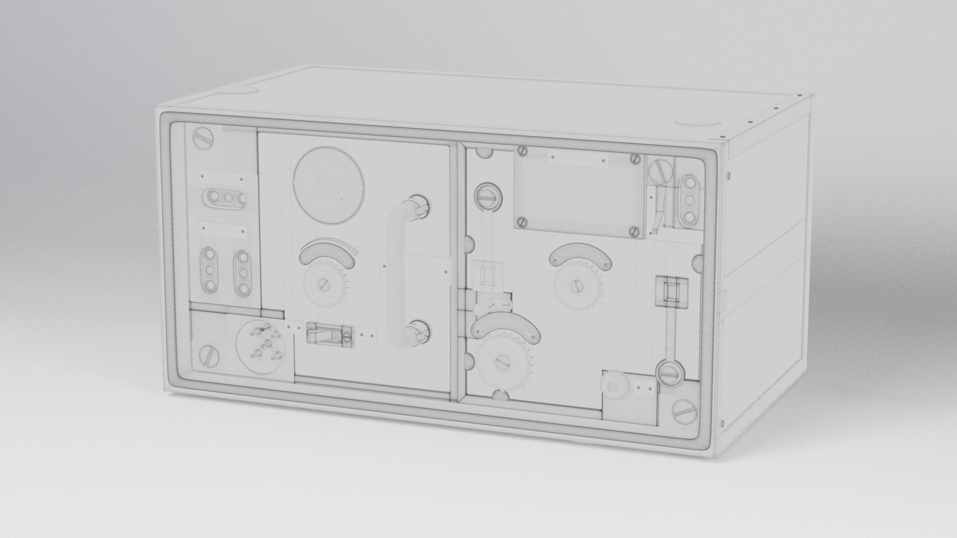WW2 German Radio - Ukw E d1 3D model | CGTrader