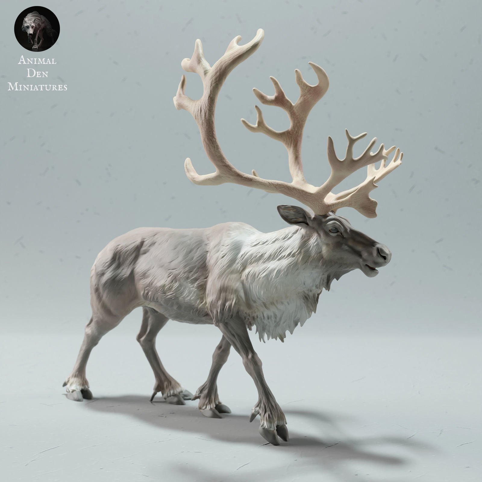 Reindeer - Caribou Bull Call 3D model 3D printable | CGTrader