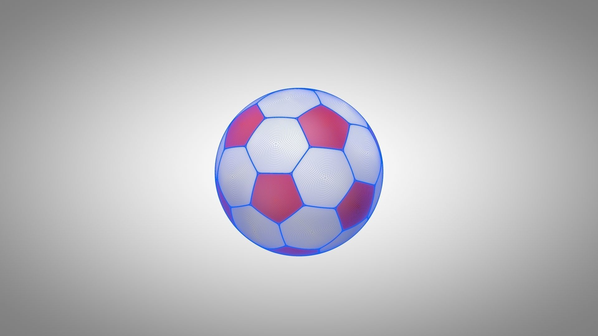 3D model Football - Soccer Balls Type 2 VR / AR / low-poly | CGTrader