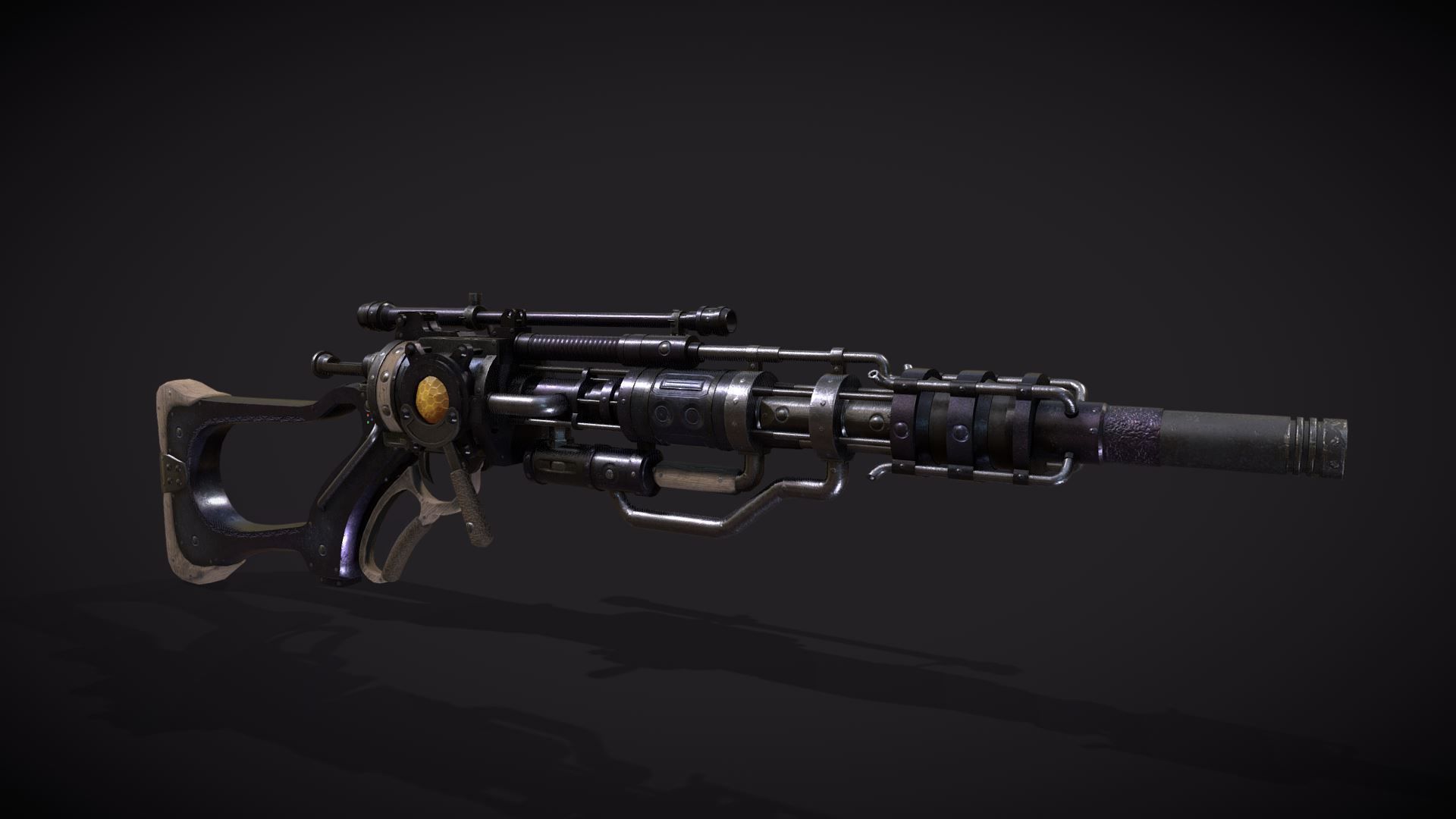 3D model Rifle VerG VR / AR / low-poly | CGTrader