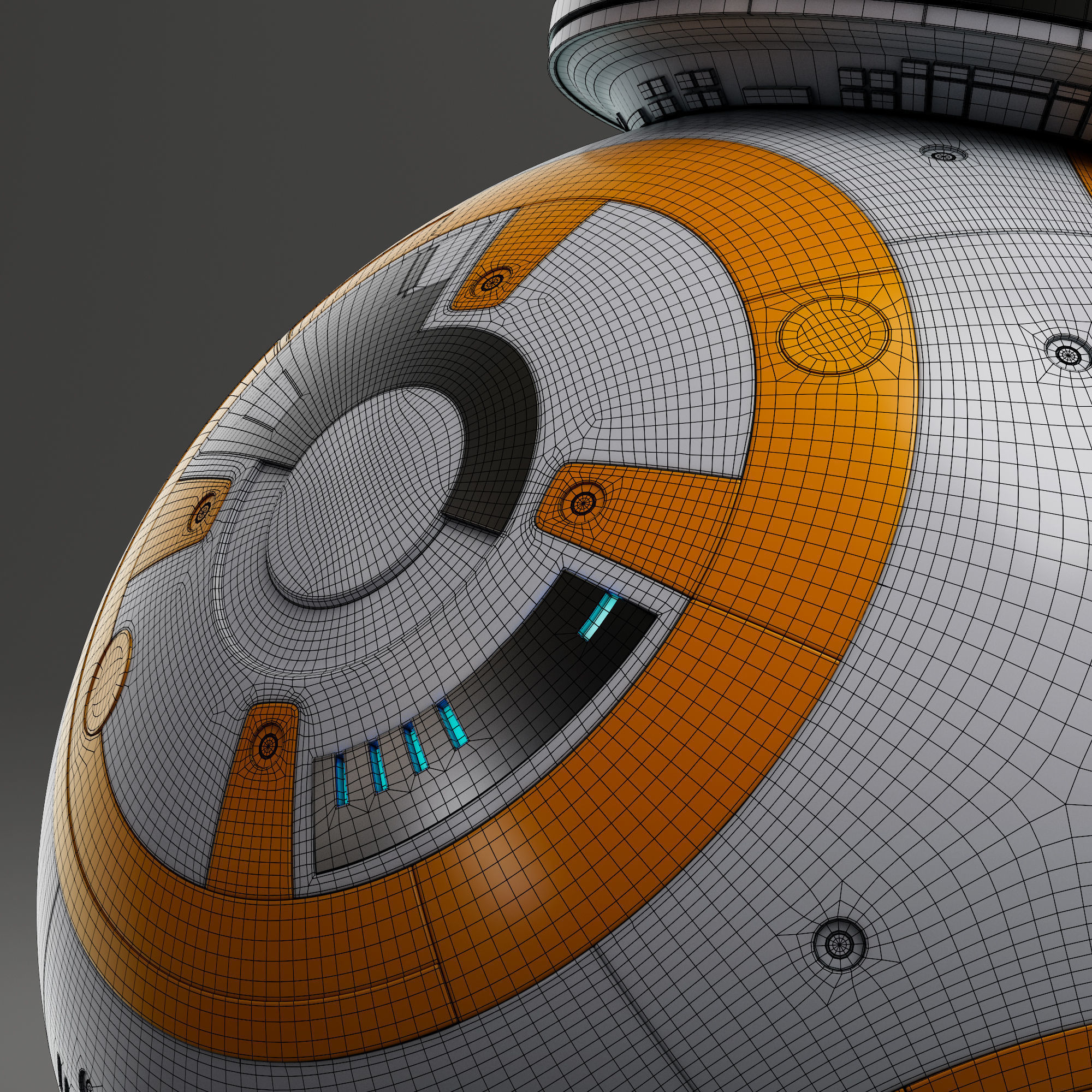 Star wars BB8 3D model 3D model | CGTrader