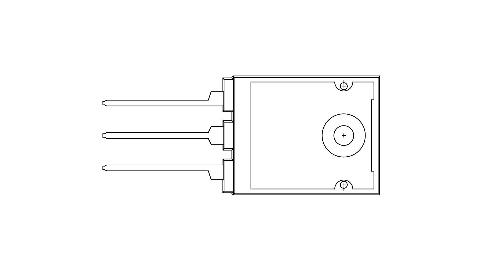 TO264 transistor case 3D model | CGTrader
